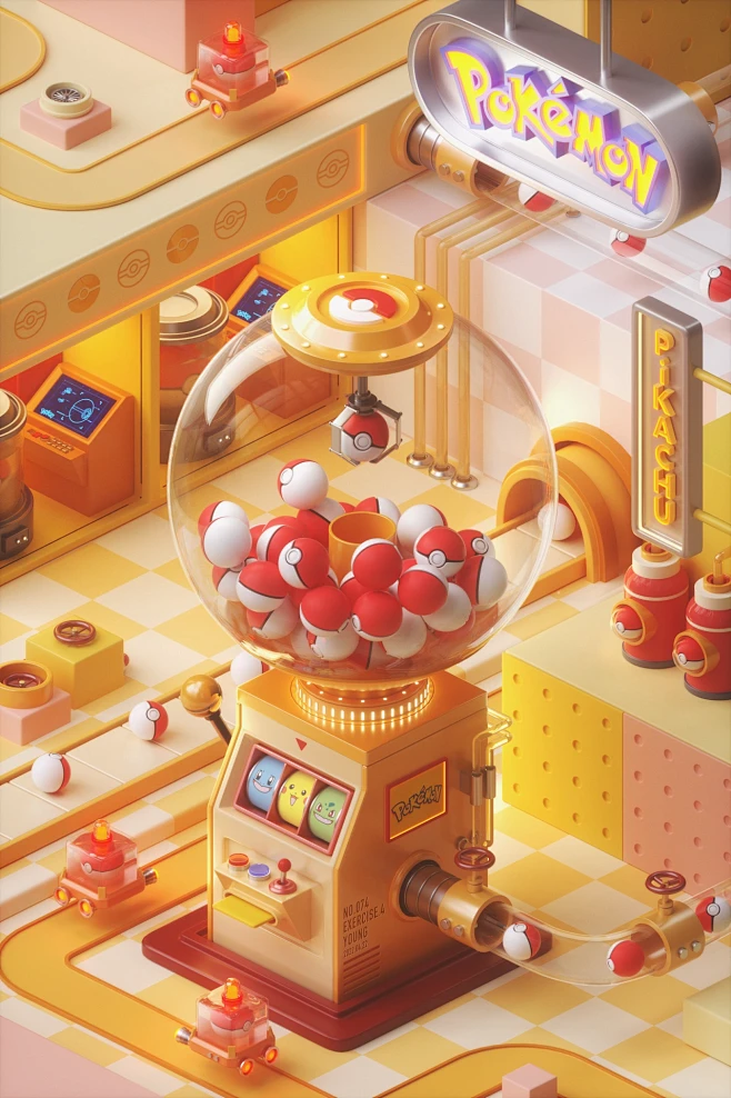 C4D建模参考 C4D模型