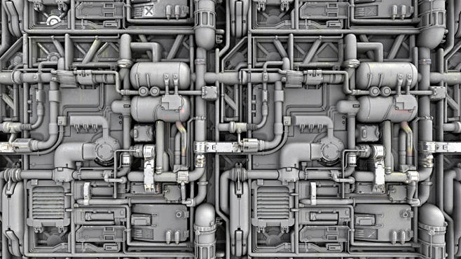 Industrial tile, Austin Cline : started as a study in composition based ...