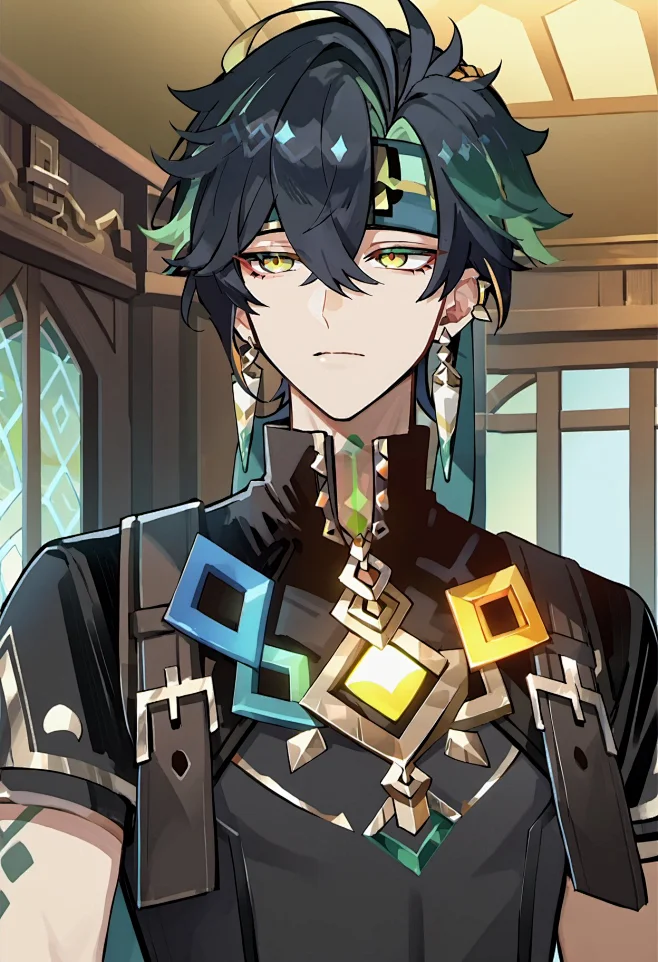 原神-基尼奇-花瓣网