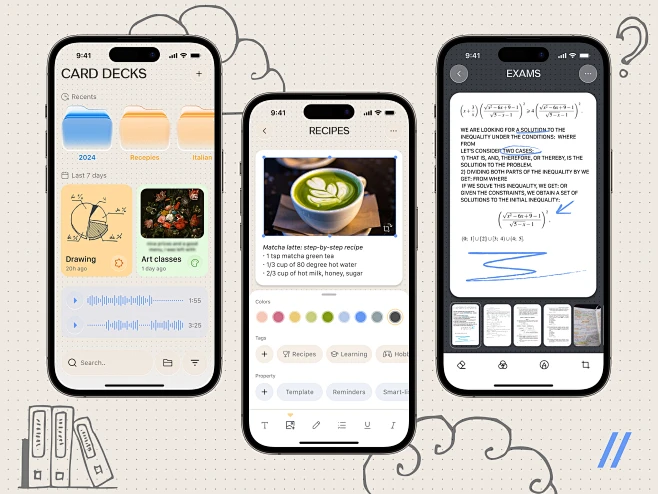 Flashcard Mobile iOS App Design by Purrweb UI/UX Agency on Dribbble-花瓣网