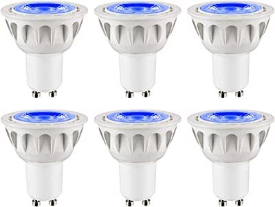 Sunlite LED PAR16 12v GU10 Blue - 6 Pack