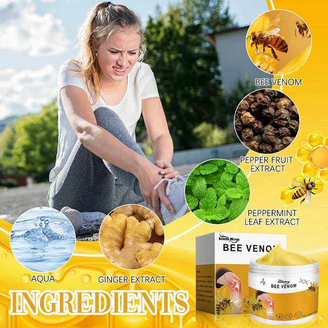 Amazon.com: Wanban 2PCS New Bee Venom Professional Cream,Bee Venom ...