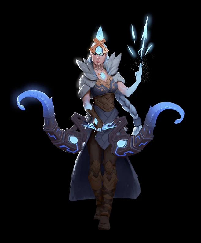 Cold Arrow, Brahim Bensehoul : character concept for practice, inspired ...