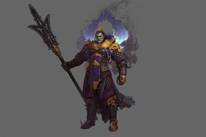 中国风男性角色原画中国风写实角色原画来自cgbook.cn (1775)-花瓣网