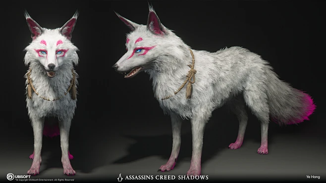 Assassin's Creed Shadows Sakura fox mount-花瓣网