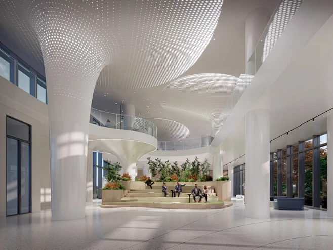 LYCS Architecture Henglin Exhibition Center 零壹城市建筑事务所 恒林家居展示中心 -花瓣网