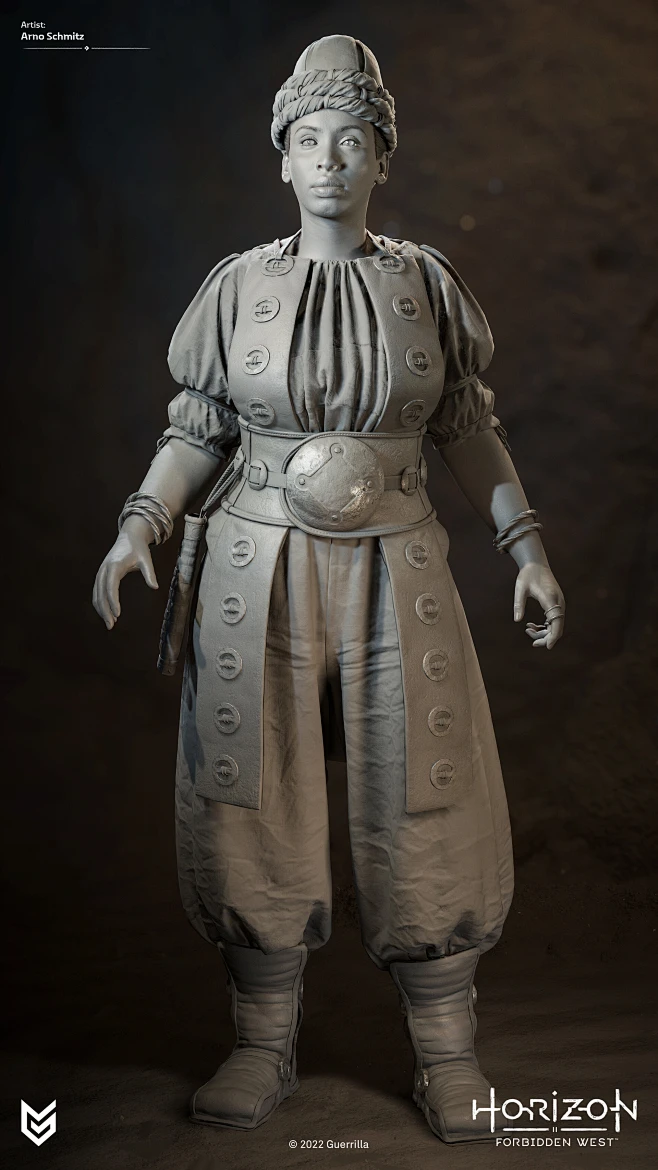 Horizon Forbidden West - Oseram Female Civilians-花瓣网