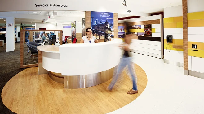 Bancolombia | Bank branch design | allen international : Bancolombia ...