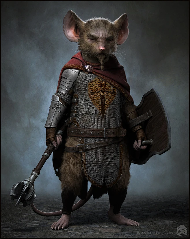 MouseGuard Characters, DAVID MASSON SANGABRIEL : Some work done for the MouseGuard movie in 2018 ...