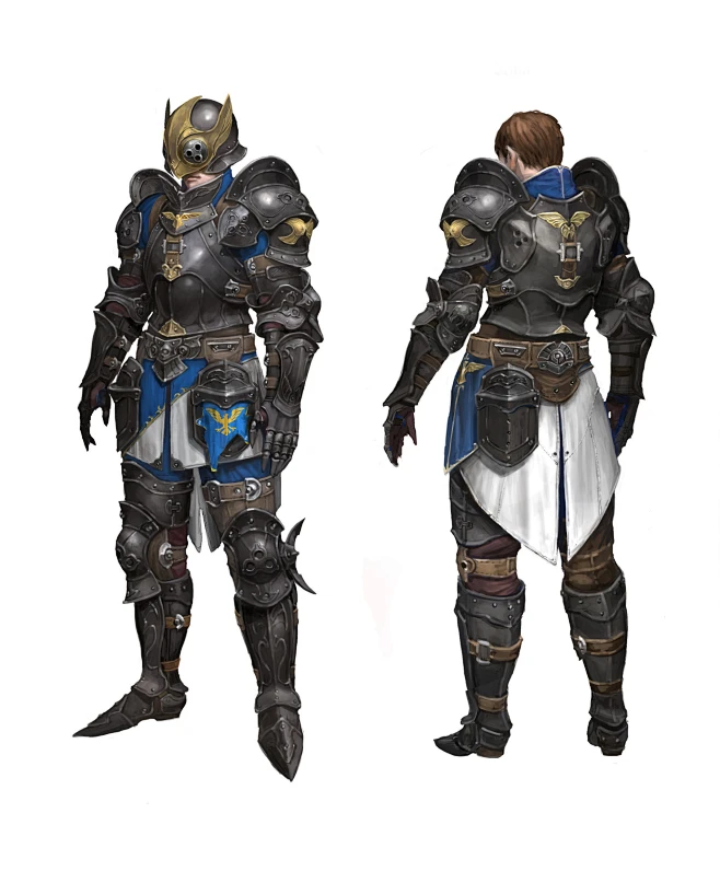 Bless Concepts, Jin-hong Park : armor set in Bless Online-花瓣网