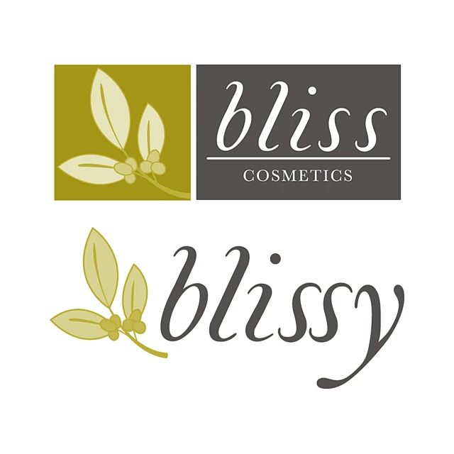 Blissy cosmetics化妆品logo-花瓣网