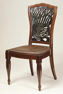 Arthur Heygate Mackmurdo (1851–1942), for the Century Guild, Chair, ca ...