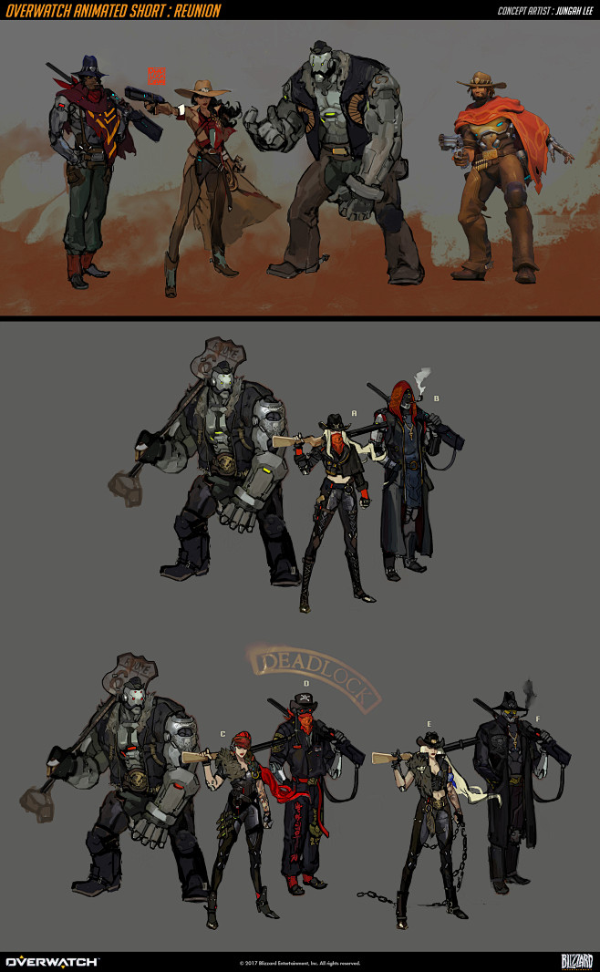 Overwatch|McCree animated short -花瓣网