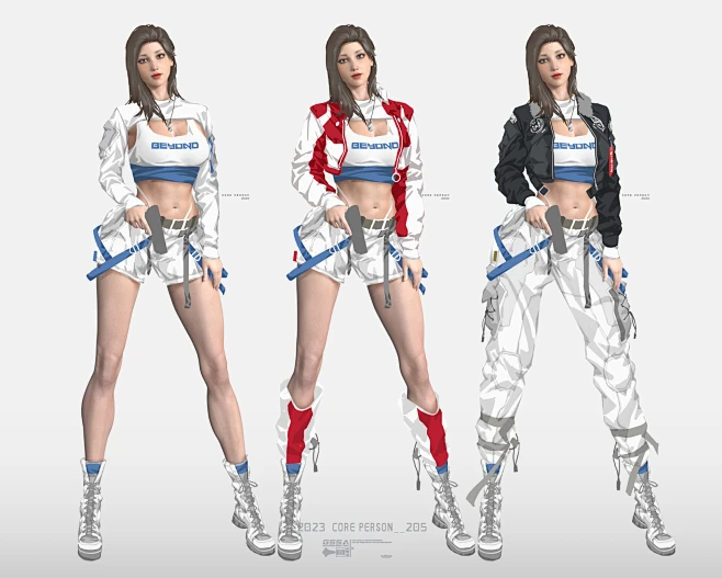 Fashion design | 游戏资源 | 原创3D角色-装备 | 游戏开发 | 微元素 - 角色参考,角色赏析,3D角色,原创角色 - Element3ds.com!-花瓣网