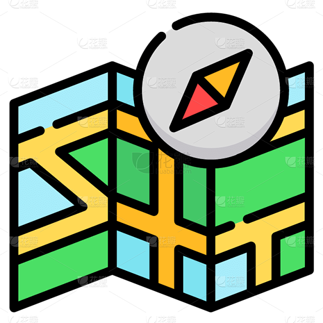 ICON-矢量定位位置图标20