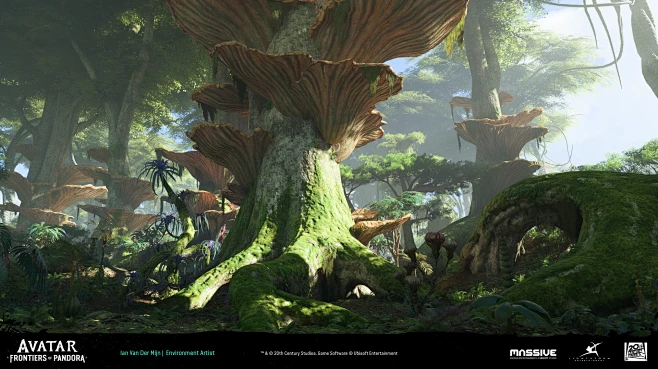 Avatar: Frontiers of Pandora - Environment Art-花瓣网