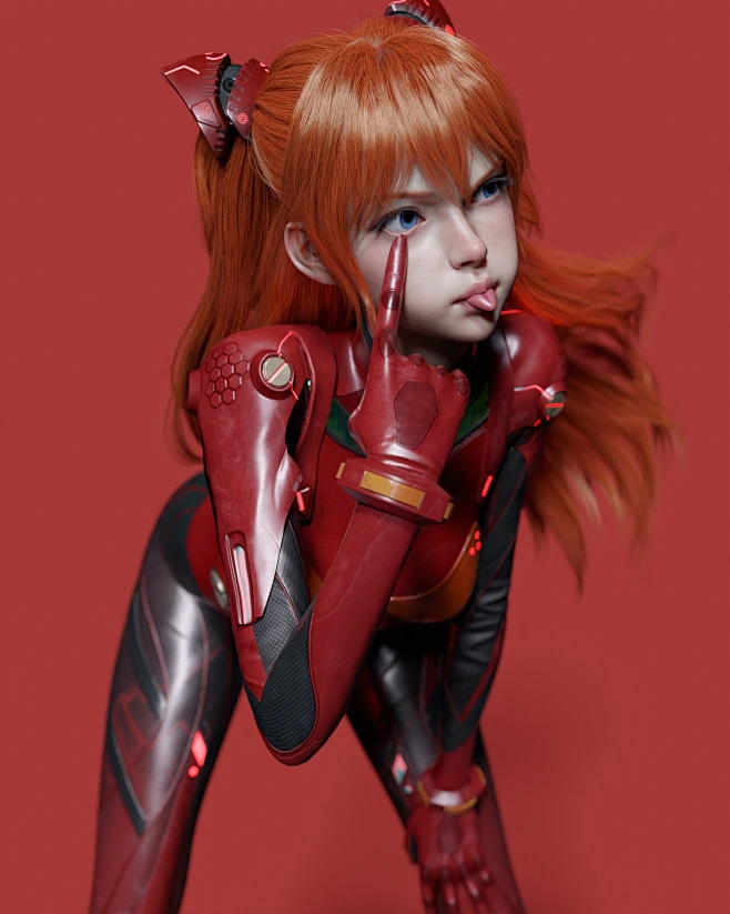 ASUKA_EVA02-花瓣网