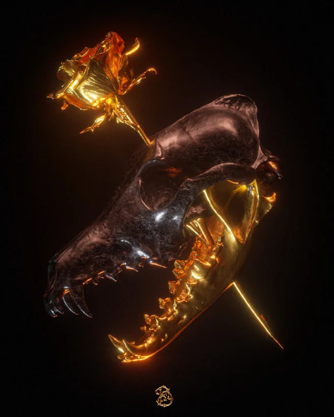 英国3D艺术家 Billelis 的暗黑美学 作者个站：billelis.com -花瓣网