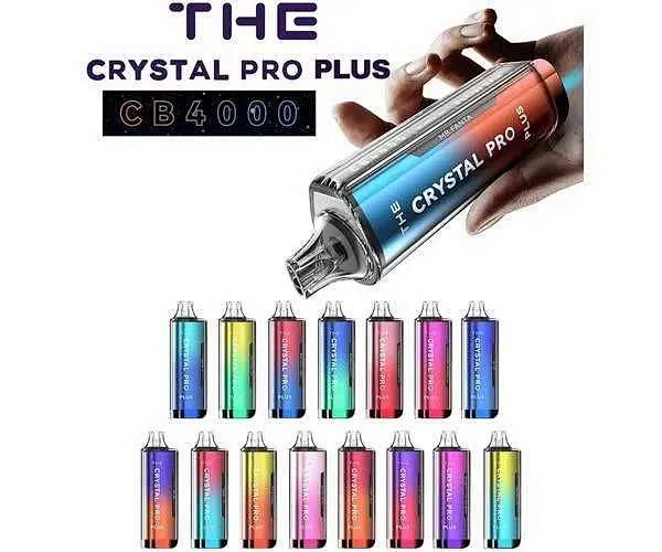 其中包括图片：The Crystal Pro Plus 4000 Puffs | Best Price CB4000 Vape Device-花瓣网