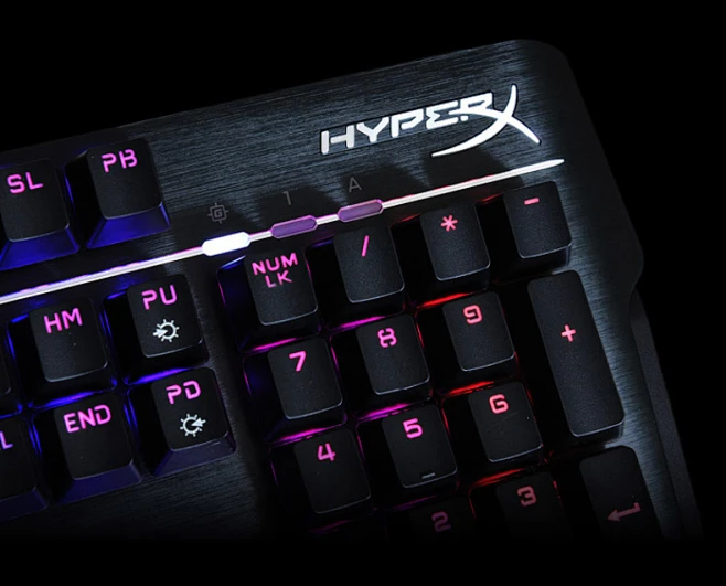 Kingston金士顿 HyperX 火星 Mars RGB 机械键盘，青轴游戏键盘-花瓣网