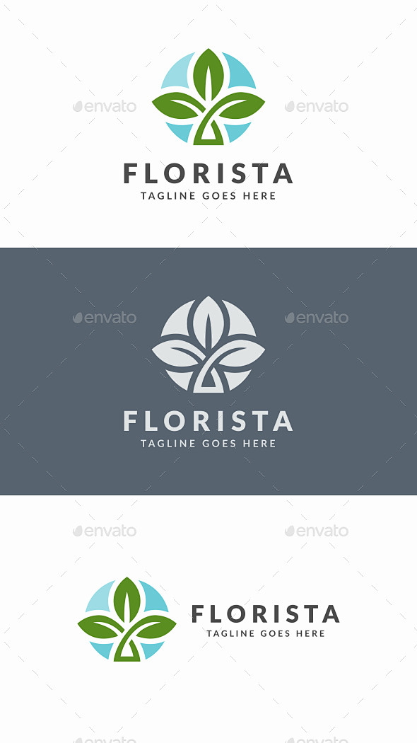 叶树——自然标志模板Leaf Tree - Nature Logo Templates生物、生物、植物园、植物学、干净、化妆品、环保、生态 ...