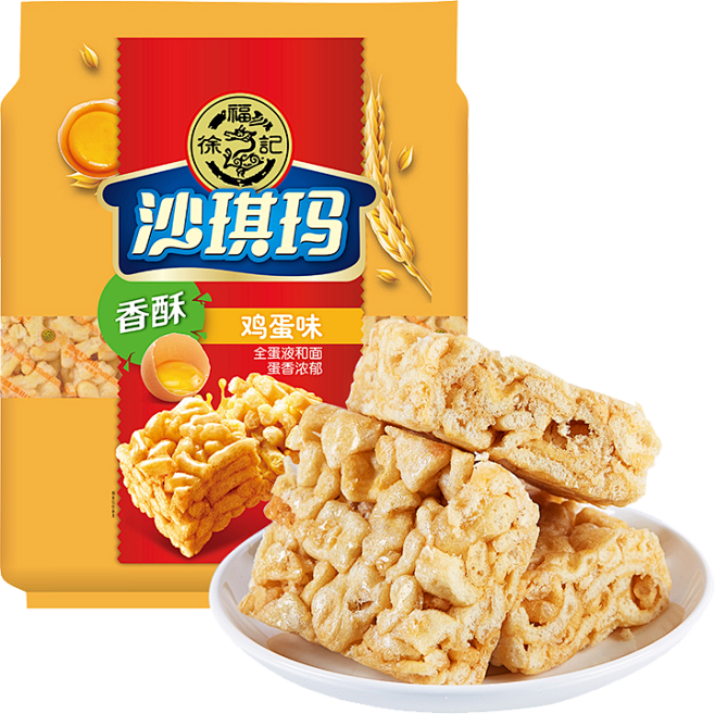 徐福记沙琪玛-花瓣网