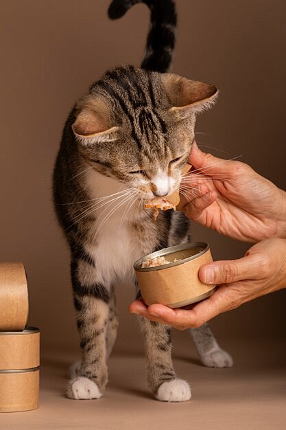 Free photo view of cat eating food from a bowl图片_宠物摄影图片素材-花瓣网