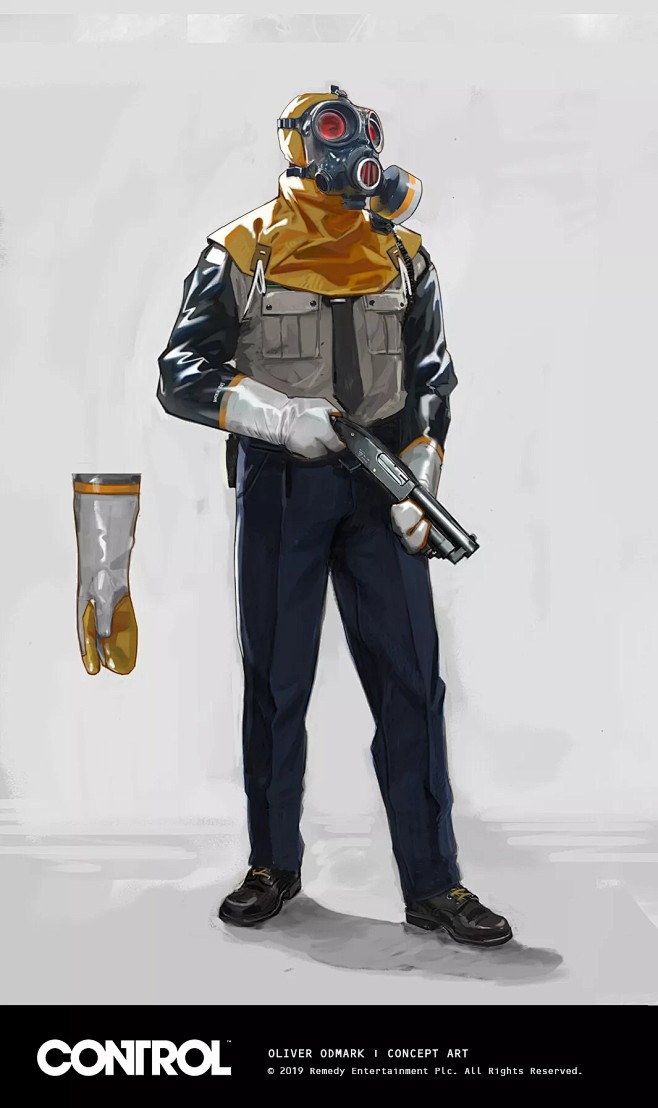 《Control》 游戏NPC角色设计