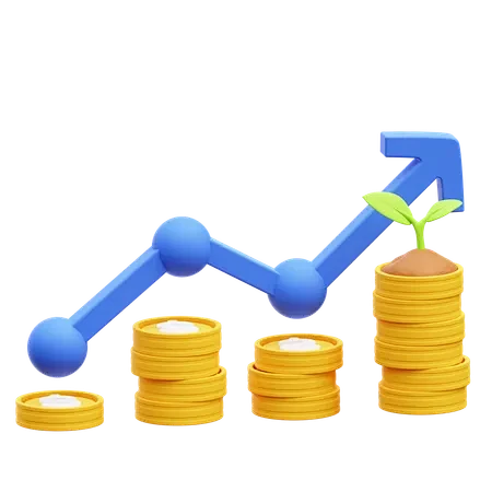 Chart 3D Icon-花瓣网