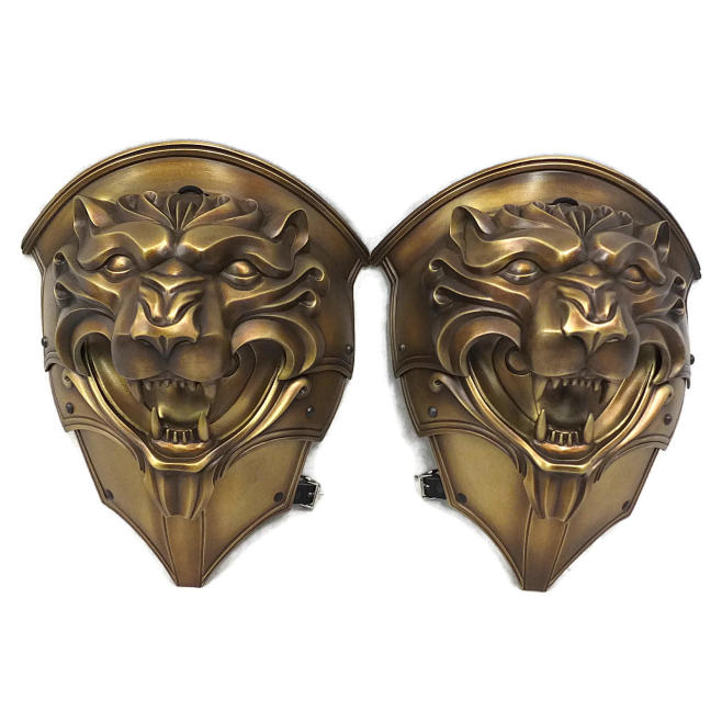 LION HEAD PAULDRONS（狮子头）肩甲 (5)