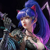 Cyber Girl, JunCheng Wu : 大家好~这个是我最新学习的UE5练习作品。非常非常感谢黄惠峰老师严格且耐心的指导，让我意识到自己有很多不足的地方。使我学习过程中得以将作品 ...