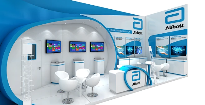 ABBOTT EXHIBITION STAND-花瓣网