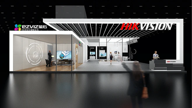 booth Exhibition Stand-花瓣网