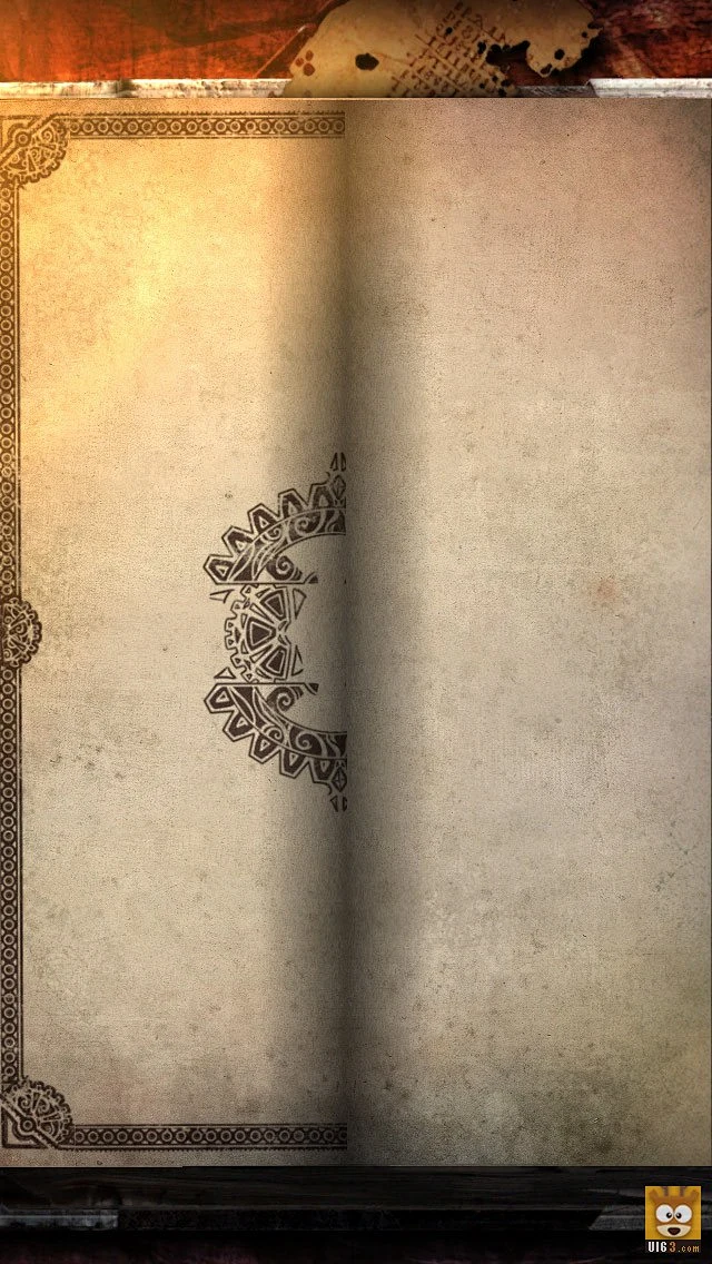 RPG游戏小说《Lone Wolf 孤狼》UI游戏界面-花瓣网