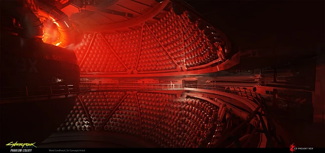 Cyberpunk 2077: Phantom Liberty - Bunker Core Concepts -花瓣网