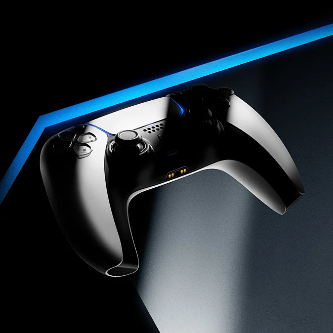 controller dualsense playstation Product Photography Product Rendering ...
