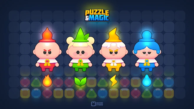 PUZZLE & MAGIC-花瓣网