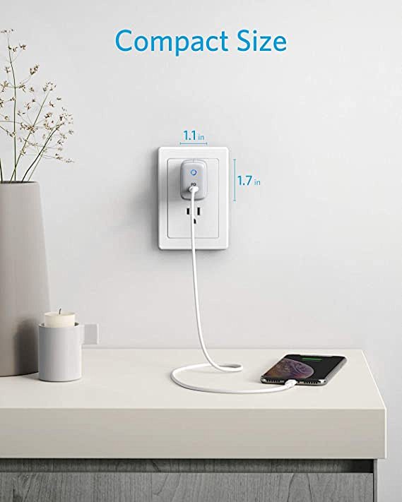 Amazon.com: iPhone Charger, Anker 18W USB C Fast Charger with 3ft ...