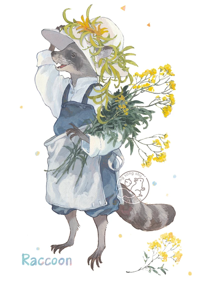 小动物农场_怂怂怂松鼠__插画师作品_涂鸦王国gracg.com-花瓣网