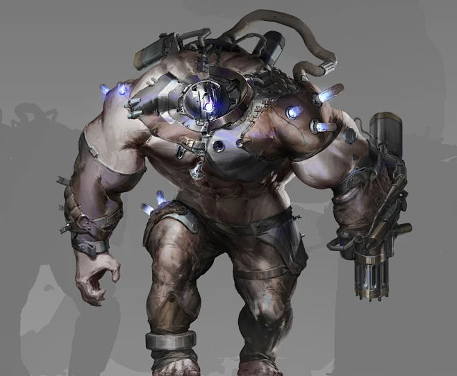 国人画师 leng jing 作品欣赏43p 角色-怪物-机械-花瓣网