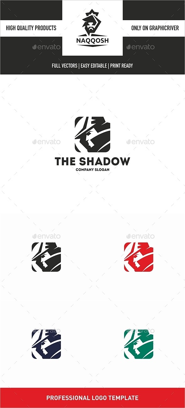 影子——符号标志模板The Shadow - Symbols Logo Templates机构应用,黑色,品牌,品牌,酷,牛仔,创造力,危险 ...