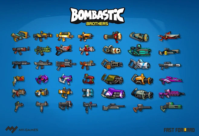 Bombastic Brothers: Guns, Ivan Elyasov : Bombastic Brothers: Guns Some ...
