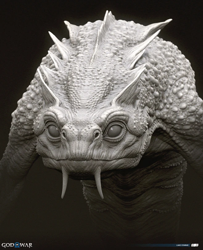 Lindwyrm - God of War Ragnarök-花瓣网
