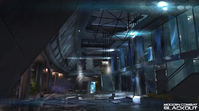 MC5 - C.Center (mobile videogame) , Mihail Lupu : This scene was created based on Alex Ichim ...