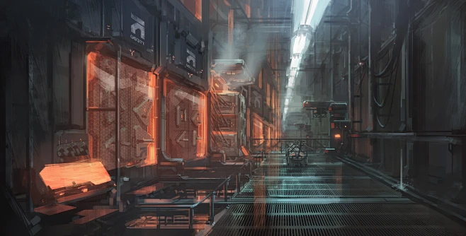 Killzone Shadow Fall, Richard Dumont : Environment concept art created ...