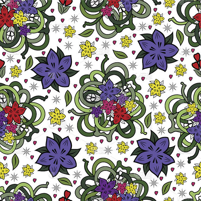 Seamless floral pattern
