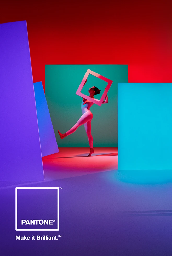 pantone color light lighting dancer dancers Space depth-花瓣网