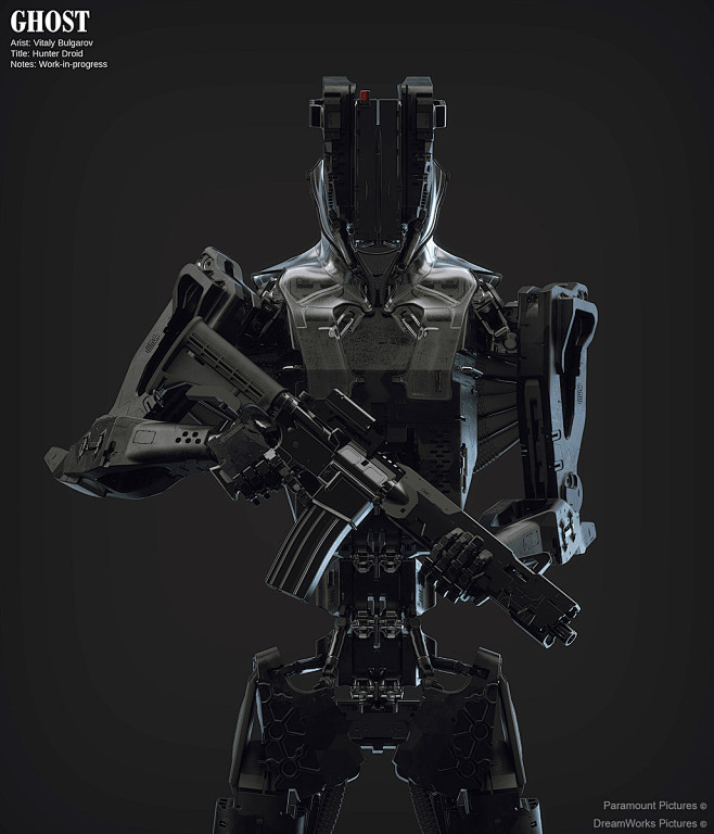 Concept Design work for Ghost In The Shell film (14)