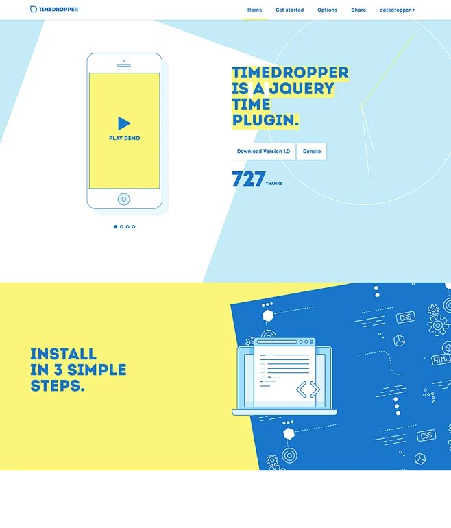 timedropper-花瓣网