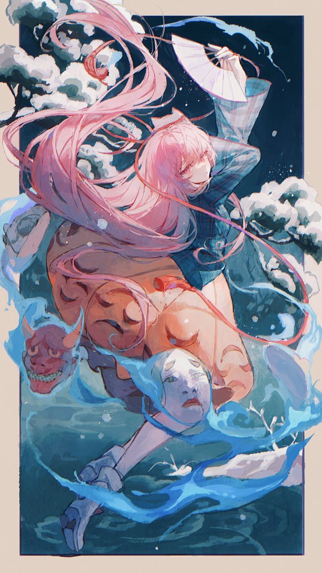 抹茶專門店AM matchach 动漫美少女 浮世绘